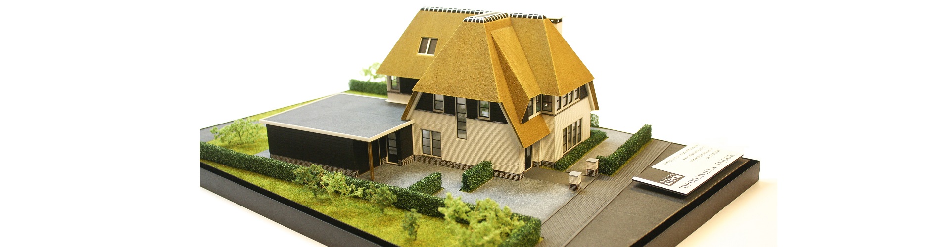 Maquette laten maken, magie in miniatuur! | Atelier Kleyn